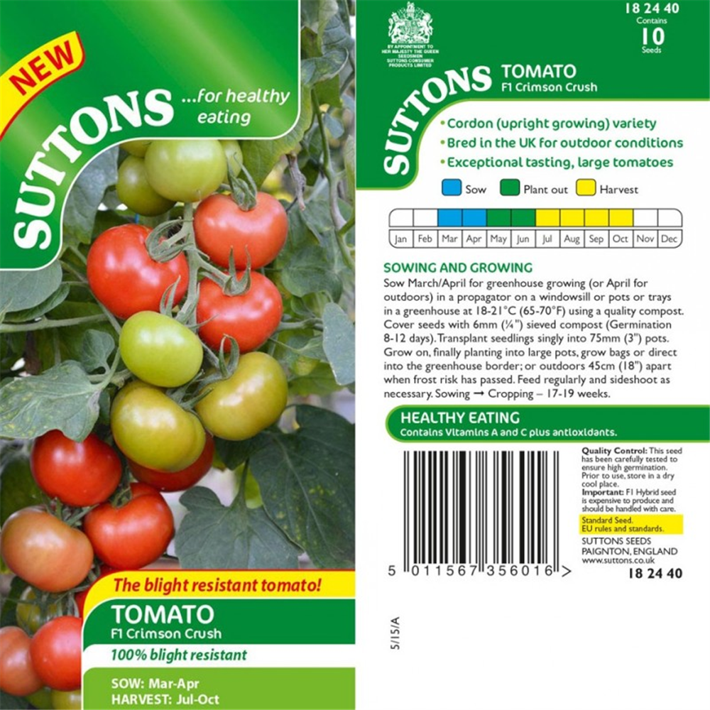 Tomato F1 Crimson Crush | Waterperry Gardens - Oxfordshire Garden ...