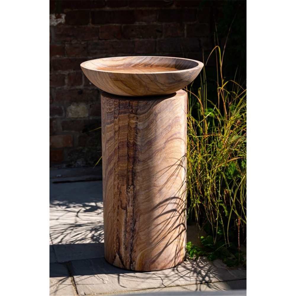 Flight Rainbow Bowl On Rainbow Plinth 60cm | Waterperry Gardens ...