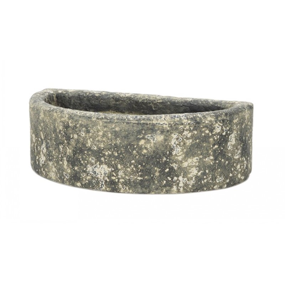 Apta Alpine Half Moon Planter 42cm | Waterperry Gardens - Oxfordshire ...