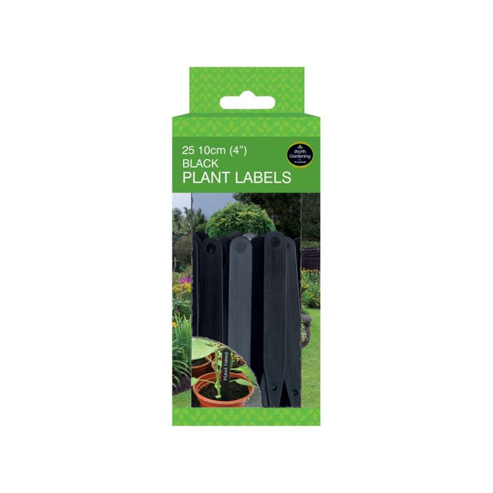 Black Plant Labels 4" | Waterperry Gardens - Oxfordshire Garden Centre ...