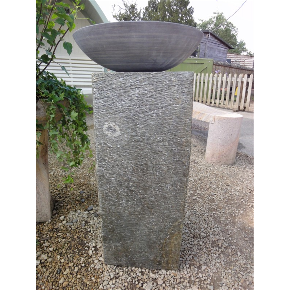 Surmi Plinth 75cm Natural Finish | Waterperry Gardens - Oxfordshire ...