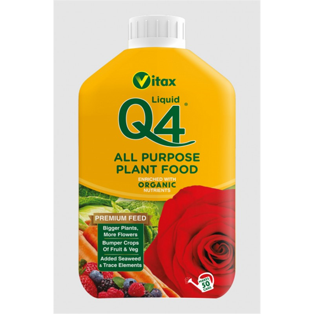 Vitax Q4 Liquid 1ltr | Waterperry Gardens - Oxfordshire Garden Centre ...