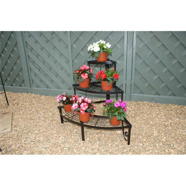 Pot Stand 3 Tier Corner | Waterperry Gardens - Oxfordshire Garden ...