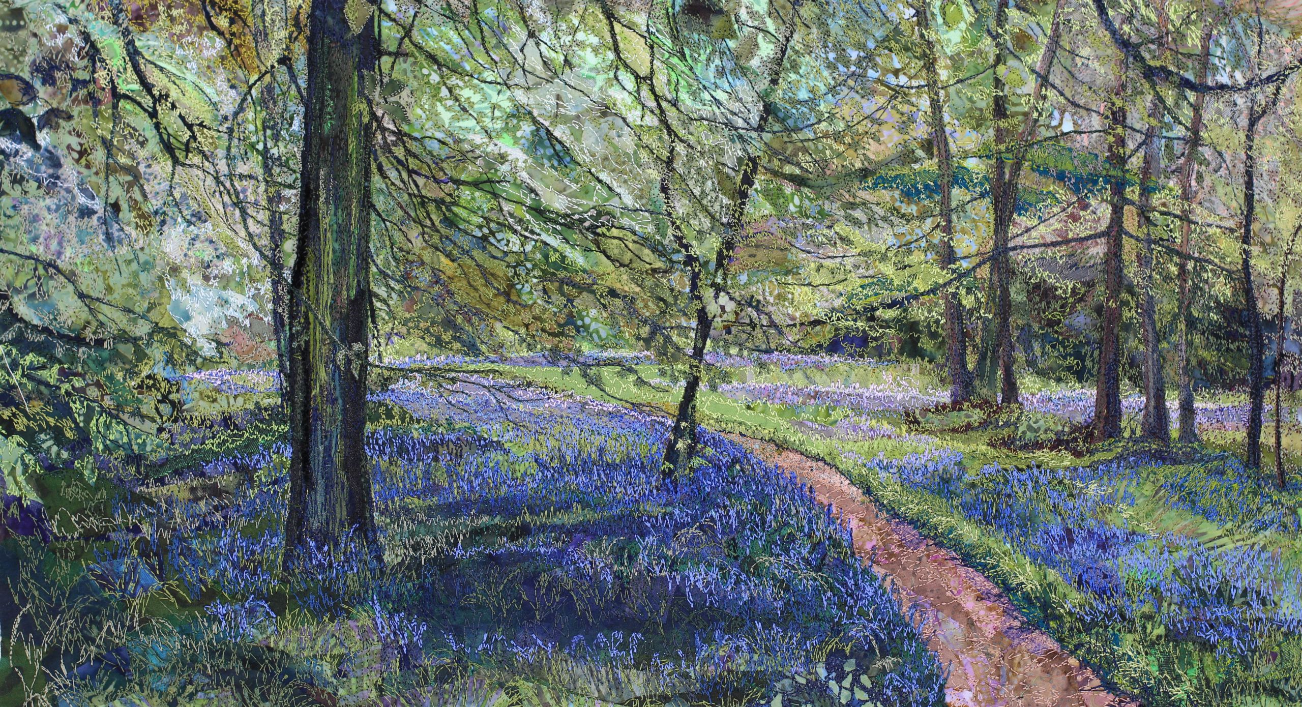 Rachel Wright demonstrations in the Gallery - Waterperry Gardens